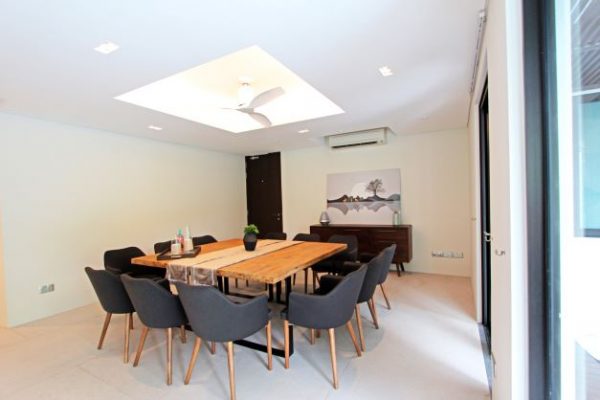 How We Stage The Dining and Kitchen Areas - Singapore Furniture Rental